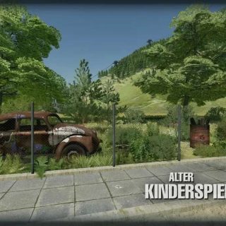 Old Children's Playground v1.0 FS22 Mod | Farming Simulator 22 Mod