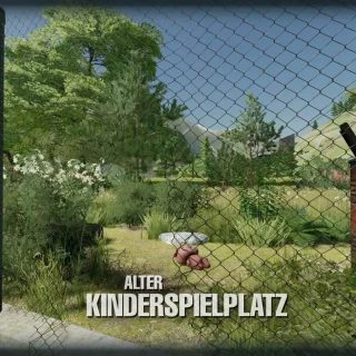 Old Children's Playground v1.0 FS22 Mod | Farming Simulator 22 Mod