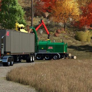 Pitts Chip Trailer v1.0 FS22 Mod | Farming Simulator 22 Mod