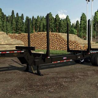Pitts Log Trailer Pack v1.0.0.1 FS22 Mod | Farming Simulator 22 Mod