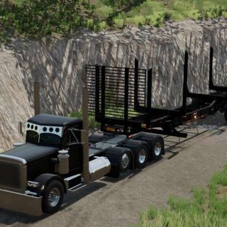 Pitts Log Trailer Pack v1.0.0.1 FS22 Mod | Farming Simulator 22 Mod