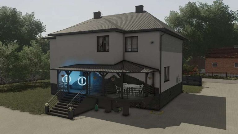 Renovated House v1.0 FS22 Mod | Farming Simulator 22 Mod