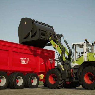 Reschke High Dump Bucket v1.0 FS22 Mod | Farming Simulator 22 Mod