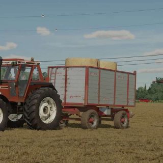 Silver Car 2 axles trailer v1.0 FS22 Mod | Farming Simulator 22 Mod