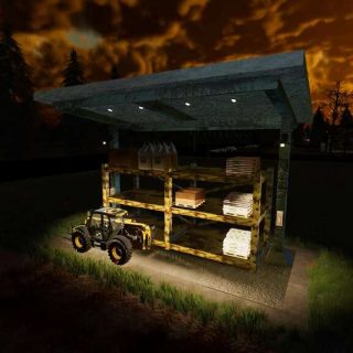 Storage Shelf v1.0 FS22 Mod | Farming Simulator 22 Mod