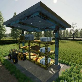 Storage Shelf v1.0 FS22 Mod | Farming Simulator 22 Mod