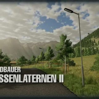 Street Lantern II v1.0 FS22 Mod | Farming Simulator 22 Mod