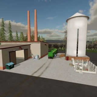 Sugar factory V1.0 FS22 Mod | Farming Simulator 22 Mod