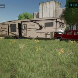 Summit 43ft Fifthwheel Camper v1.0 FS22 Mod | Farming Simulator 22 Mod