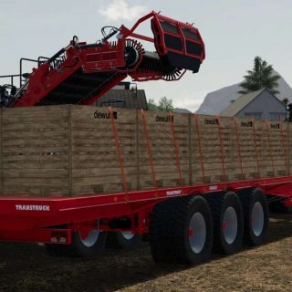 Techmagri TransTruck v1.0 FS22 Mod | Farming Simulator 22 Mod