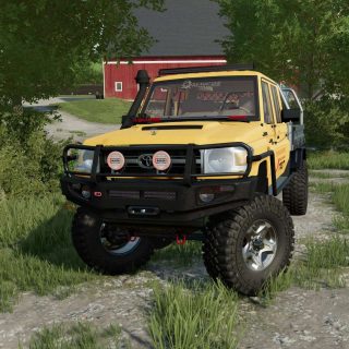 Toyota Land Cruiser VDJ76 v1.0 FS22 Mod | Farming Simulator 22 Mod
