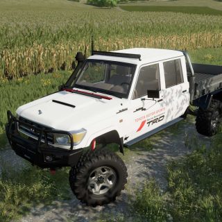 Toyota Land Cruiser VDJ76 v1.0 FS22 Mod | Farming Simulator 22 Mod