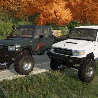 Toyota Land Cruiser VDJ76 v1.0 FS22 Mod | Farming Simulator 22 Mod