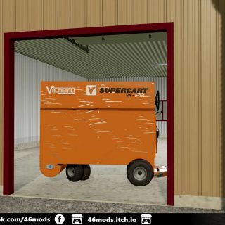 ValMetal VA542 feed cart v1.0 FS22 Mod | Farming Simulator 22 Mod
