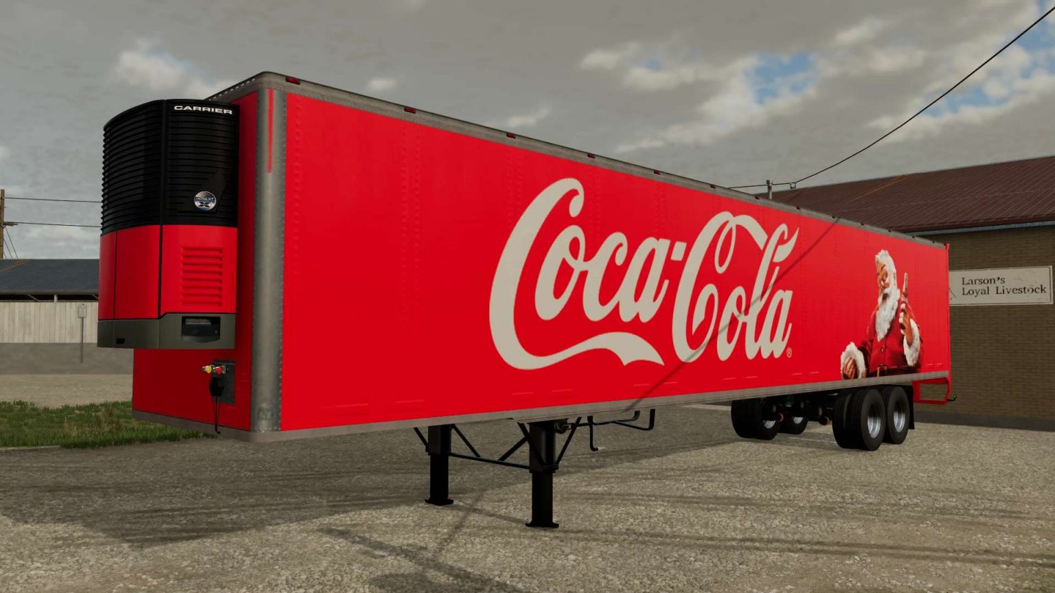 Wabash 53ft Coca Cola v1.0.0.2 FS22 Mod | Farming Simulator 22 Mod