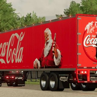 Wabash 53ft Coca Cola v1.0.0.2 FS22 Mod | Farming Simulator 22 Mod