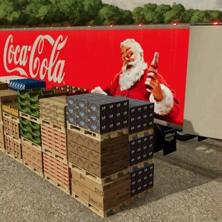 Wabash 53ft Coca Cola v1.0.0.2 FS22 Mod | Farming Simulator 22 Mod