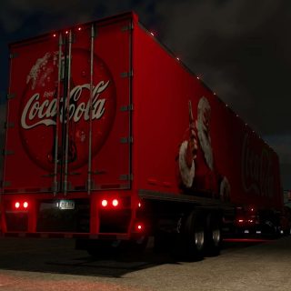 Wabash 53ft Coca Cola v1.0.0.2 FS22 Mod | Farming Simulator 22 Mod