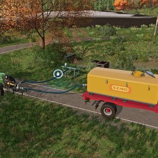Water pump with PTO drive v1.0 FS22 Mod | Farming Simulator 22 Mod