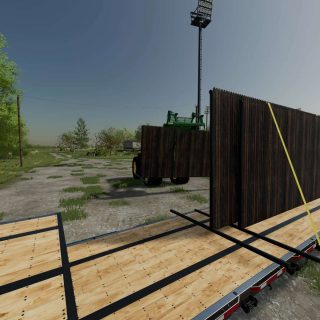 Wind Break Panels v1.0 FS22 Mod | Farming Simulator 22 Mod