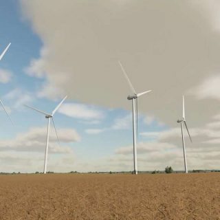 Wind Turbine Pack v1.0.0.1 FS22 Mod | Farming Simulator 22 Mod