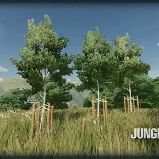 Young Trees v1.0 FS22 Mod | Farming Simulator 22 Mod