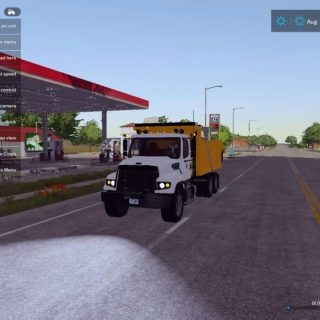 2013 Freightliner FL114SD v5.0 FS22 Mod | Farming Simulator 22 Mod
