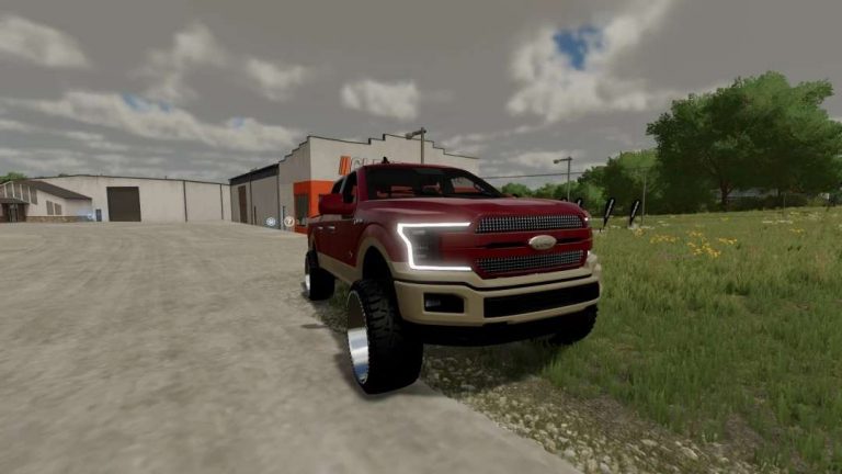 2018 Ford F150 KingRanch v1.0 FS22 Mod | Farming Simulator 22 Mod