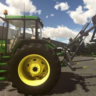 3 Point Hitch Bale Fork v1.0.0.1 FS22 Mod | Farming Simulator 22 Mod