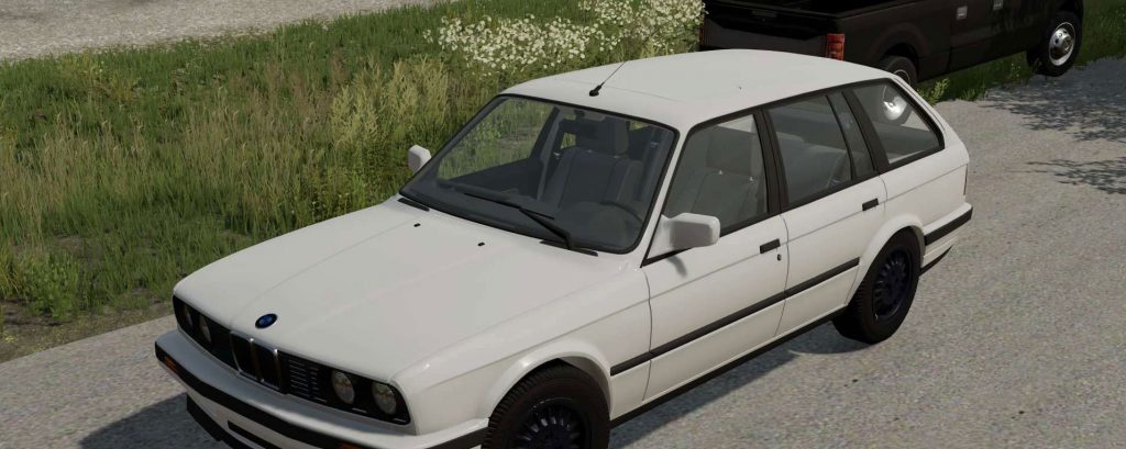 BMW E30 Touring v1.0 FS22 Mod | Farming Simulator 22 Mod