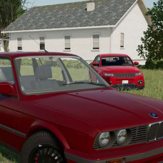 BMW E30 Touring v1.0 FS22 Mod | Farming Simulator 22 Mod