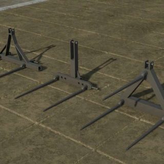 Bale Pitchfork Pack v1.0 FS22 Mod | Farming Simulator 22 Mod