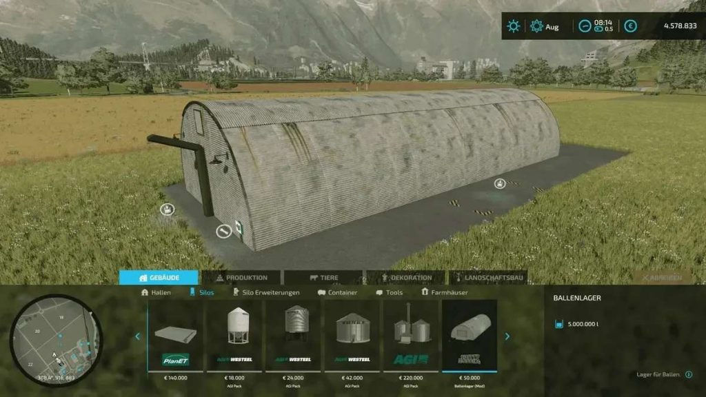 Bale Storage Switty v1.0 FS22 Mod | Farming Simulator 22 Mod