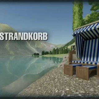 Beach Chair v1.0 FS22 Mod | Farming Simulator 22 Mod