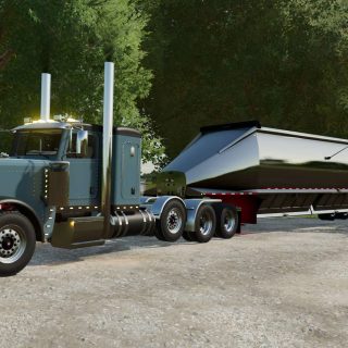 Beall Bullet Quad Axle Belly Dump v1.0.0.1 FS22 Mod | Farming Simulator ...