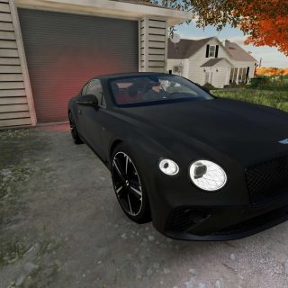 Bentley Continental GT v1.0 FS22 Mod | Farming Simulator 22 Mod