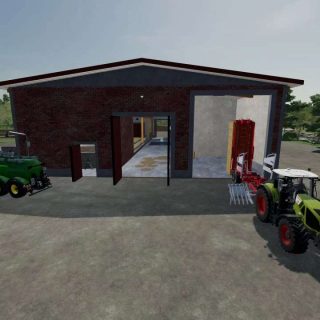 Big Pig Barn v1.0 FS22 Mod | Farming Simulator 22 Mod