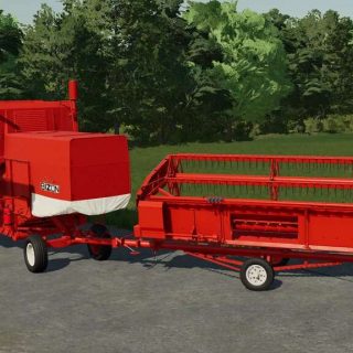 Bizon 4.20m Header Trailers v1.0.0.1 FS22 Mod | Farming Simulator 22 Mod