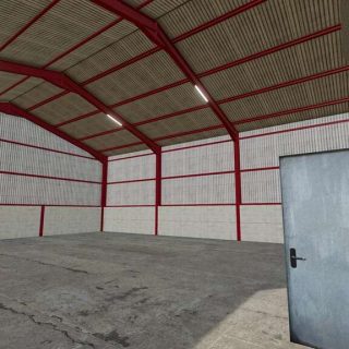 British Style Grain Barns v1.0 FS22 Mod | Farming Simulator 22 Mod