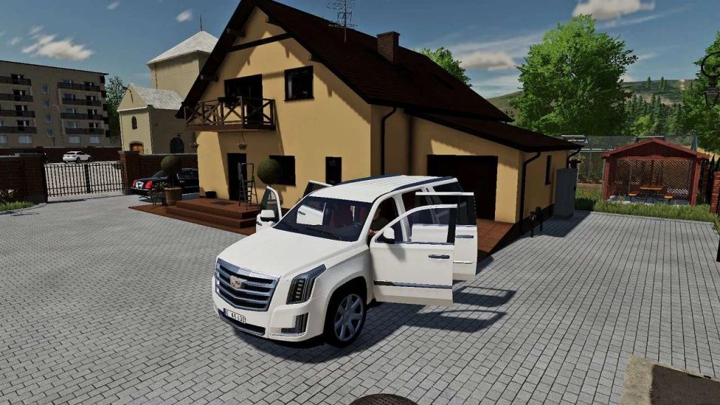 Cadillac Escalade 2016 v1.0 FS22 Mod | Farming Simulator 22 Mod