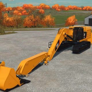 CAT 390 FL v1.0 FS22 Mod | Farming Simulator 22 Mod