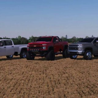 Chevrolet Silverado 3500 v2.0 FS22 Mod | Farming Simulator 22 Mod