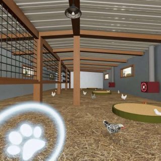 Chicken pen v1.0 FS22 Mod | Farming Simulator 22 Mod