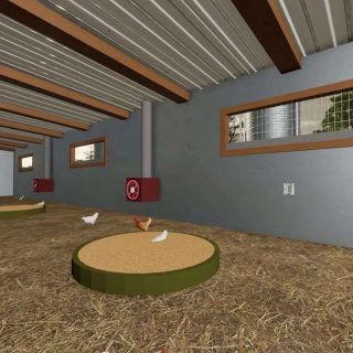 Chicken pen v1.0 FS22 Mod | Farming Simulator 22 Mod