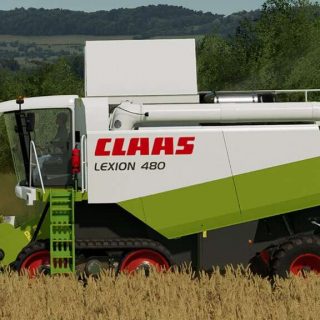 Claas Lexion 410-480 v1.2 FS22 Mod | Farming Simulator 22 Mod