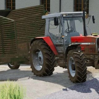Crooks Single Axle Silage Trailer v1.3 FS22 Mod | Farming Simulator 22 Mod