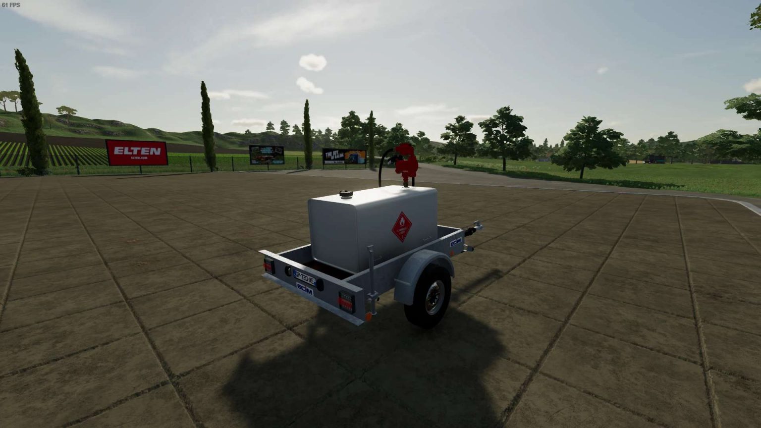 ECIM oil tank v1.0 FS22 Mod | Farming Simulator 22 Mod