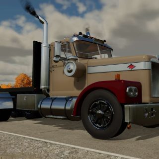 Diamond Reo Giant Flatbed 1974 (Autoload) v1.0 FS22 Mod | Farming ...