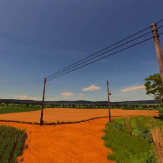 Electrical Grid Poles v1.0 FS22 Mod | Farming Simulator 22 Mod