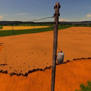 Electrical Grid Poles v1.0 FS22 Mod | Farming Simulator 22 Mod